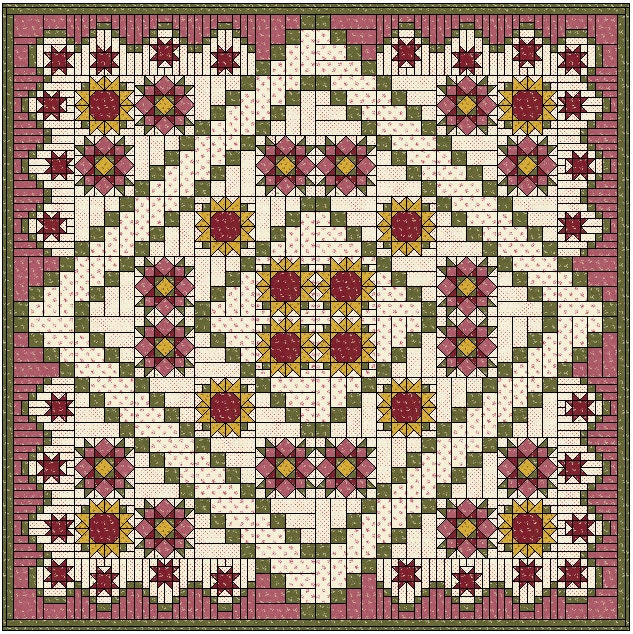 May Flowers Quilt Pattern - Etsy