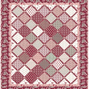 Beautiful Blocks Quilt Pattern, Fat Quarter Friendly (PDF Download) - Etsy