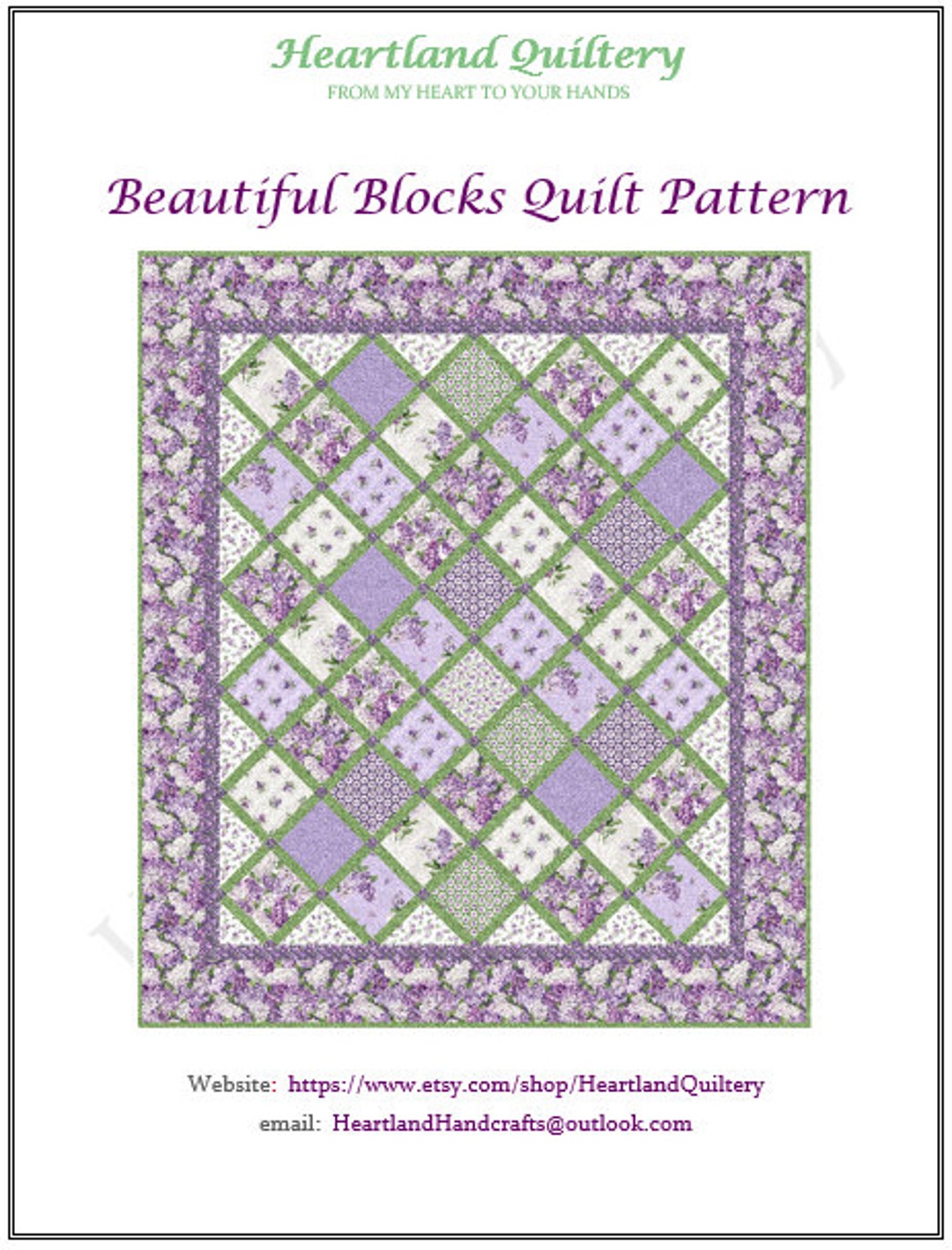 Beautiful Blocks Quilt Pattern - Etsy