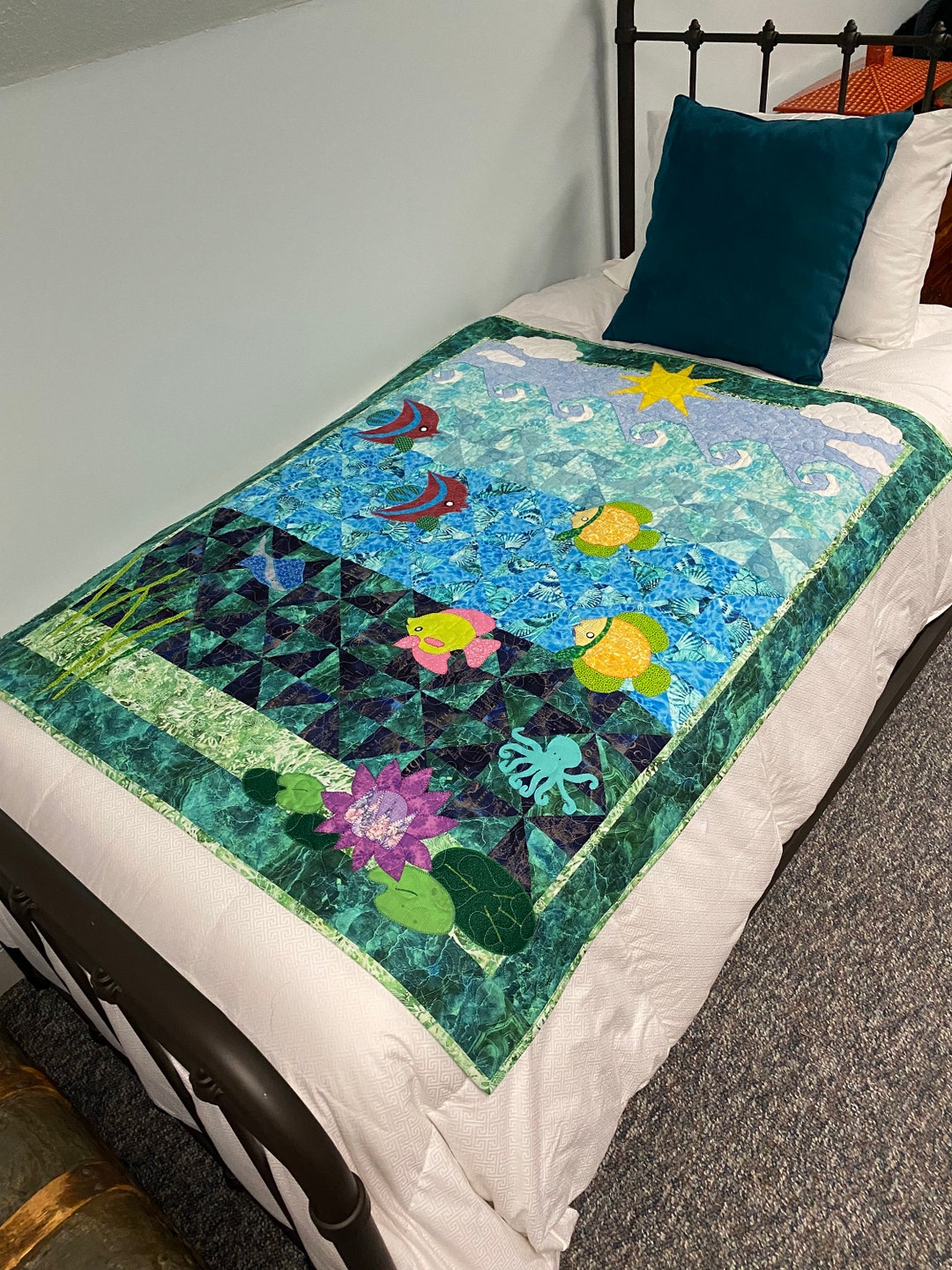 Under the Sea Child's Quilt Pattern - Etsy