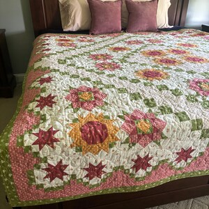 May Flowers Quilt Pattern - Etsy