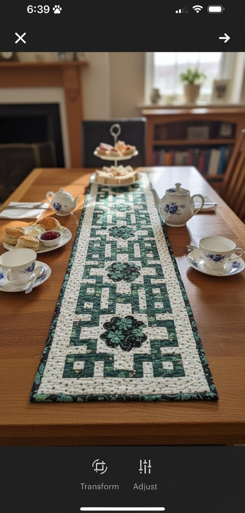 Emerald Isle Table Runner Quilt Pattern, PRINTED PATTERN - Etsy