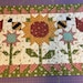 Bees and Blooms Table Runner Pattern - Etsy
