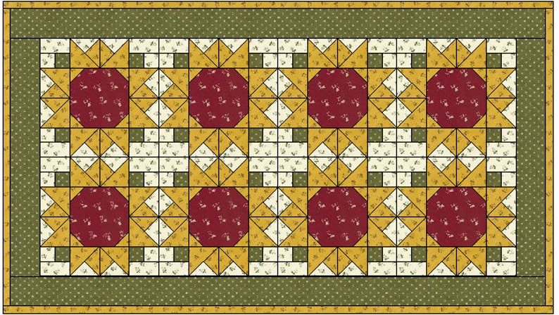 Stunning Sunflowers Table Runner Pattern - Etsy