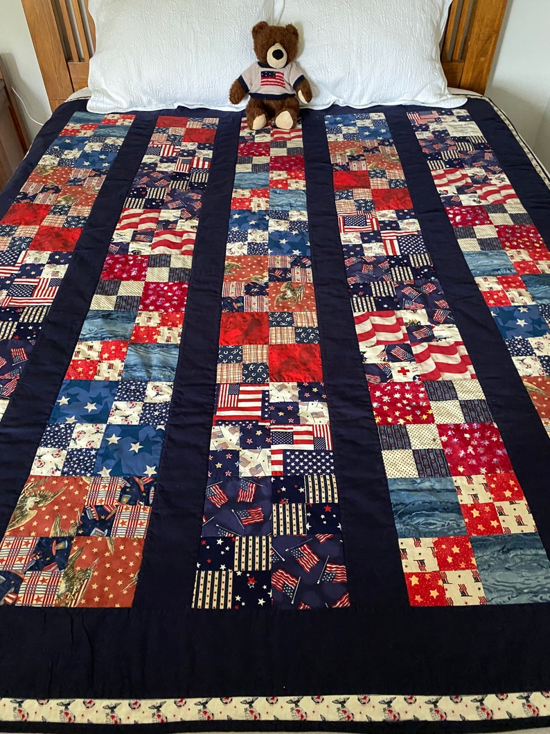 Fields of Valor Quilt Pattern - Etsy