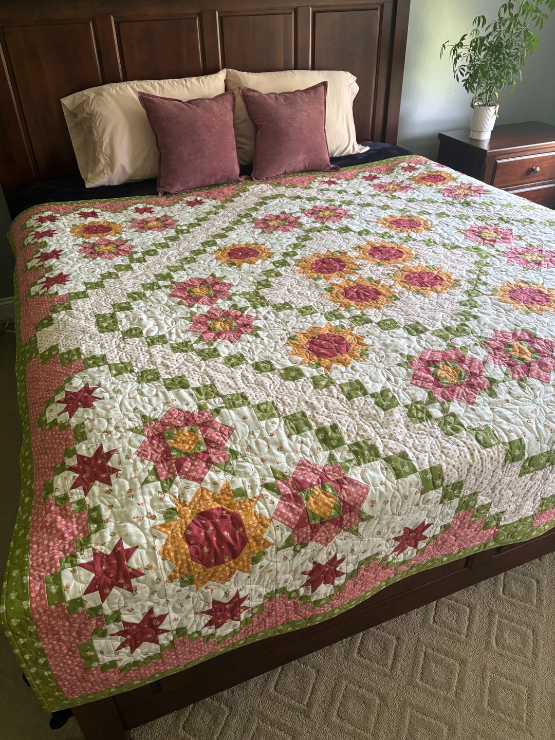 May Flowers Quilt Pattern - Etsy