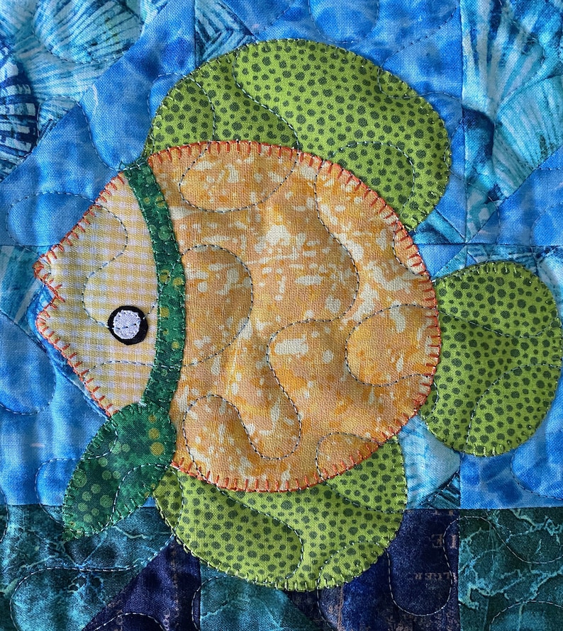 Under the Sea Child's Quilt Pattern - Etsy