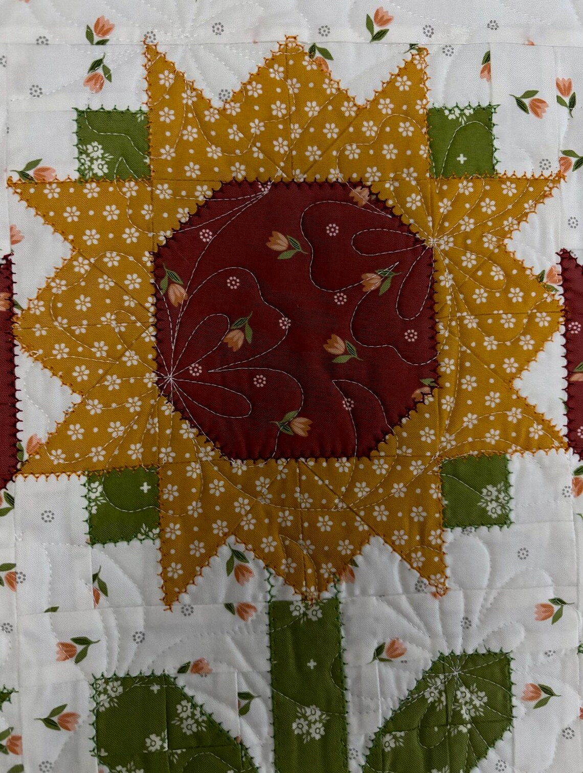 Stunning Sunflowers Table Runner Pattern - Etsy