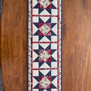 Stars of Liberty Table Runner Pattern - Etsy