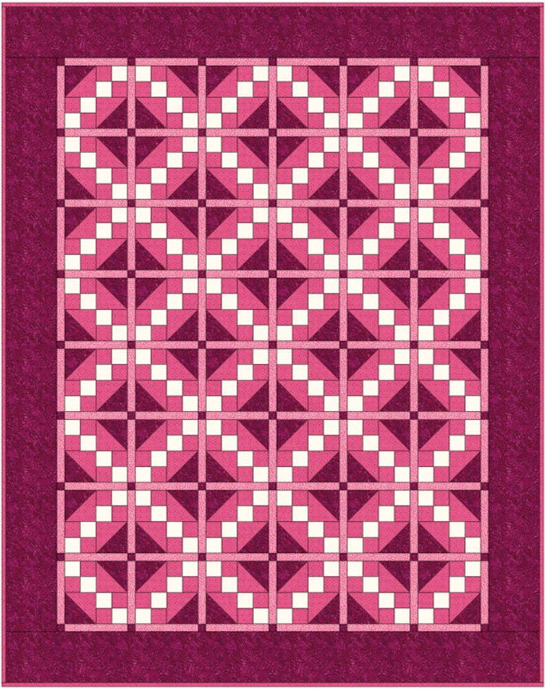 Square Dance Quilt Pattern - Etsy