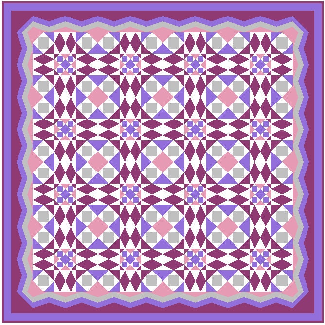 Arabesque Quilt Pattern - Etsy