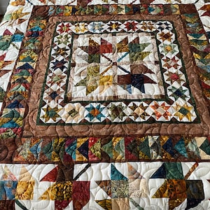 Autumn Winds Quilt Pattern (85" X 85") - Etsy