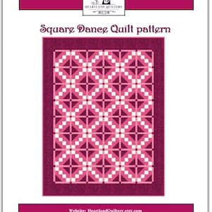 Square Dance Quilt Pattern - Etsy