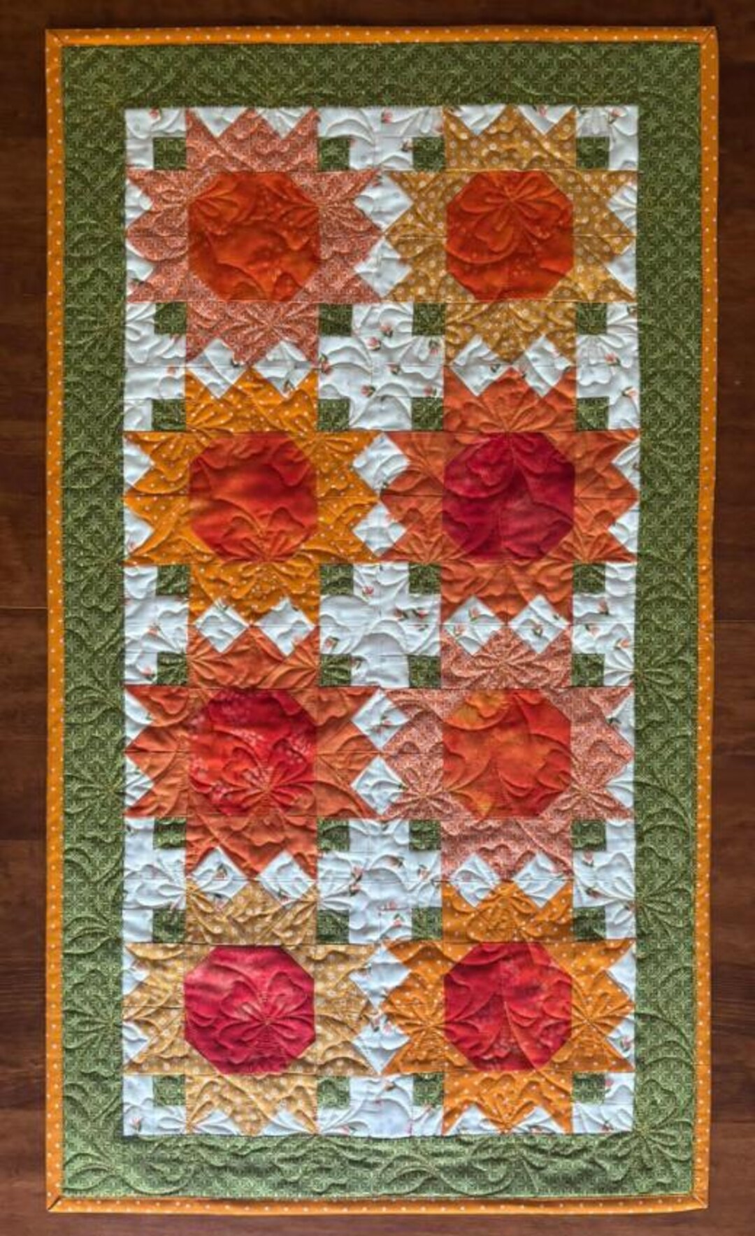 Sunflowers Table Runner Pattern: Floral Spring Decor (PDF Download) - Etsy