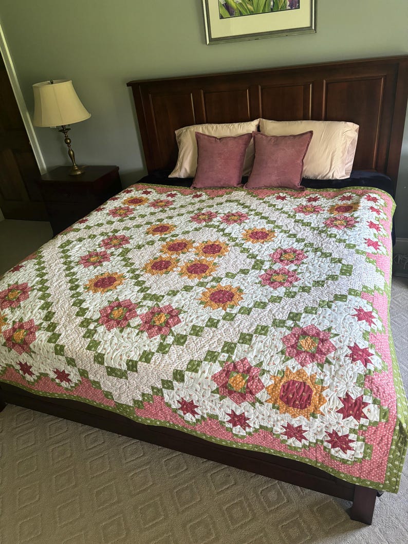 May Flowers Quilt Pattern - Etsy