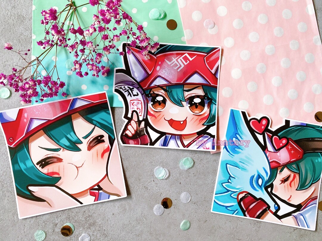 Kiriko Overwatch 2 Sticker | 3.9" Kiriko Vinyl Sticker | Cute for ...