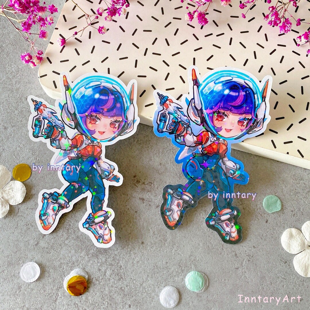 Juno Space Ranger Overwatch Sticker | 3.5" Chibi Juno | Juno Overwatch ...