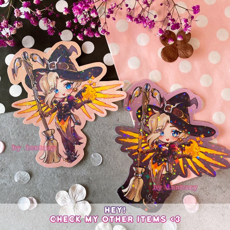 Mercy Overwatch 2 Keychain | Witch Mercy Keychain | Mercy Main Charm ...