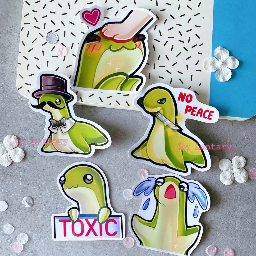 Nessie Vinyl Sticker Apex Legends Waterproof Sticker Wattson Sticker ...