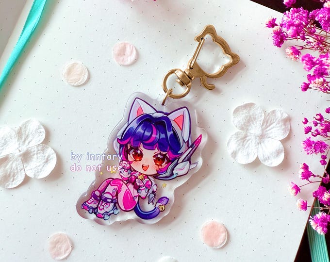 Juno Overwatch 2 Space Ranger Acrylic Charm | 4" Acrylic Charm| Cute ...