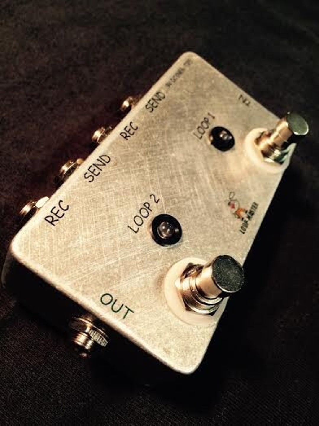 Loop-master Pedals 2-loop True Bypass Looper Loop Pedal Switcher IN ...