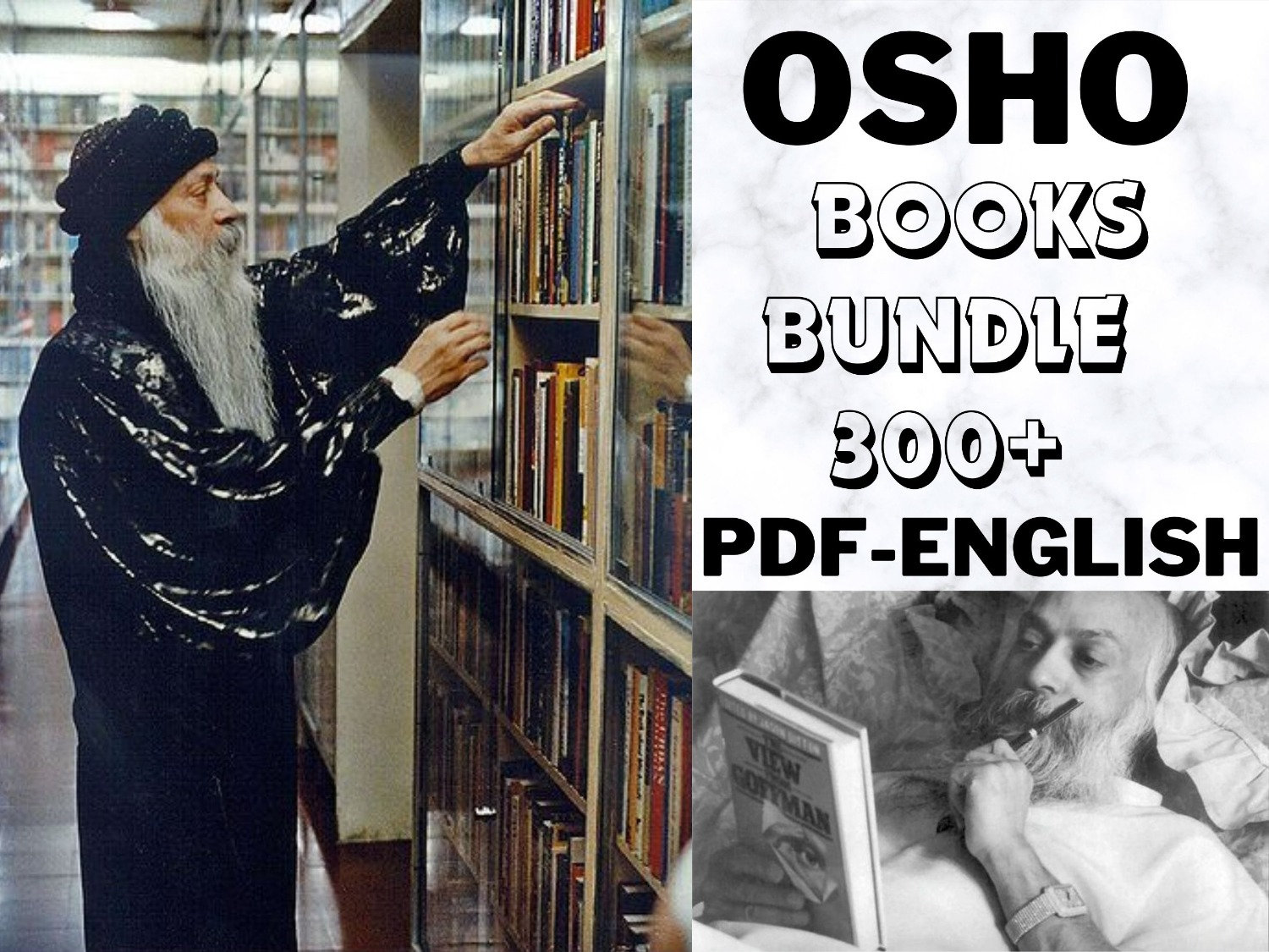 OSHO Ebook Pdf Bundle Instant Download Book Osho Rajneesh Books Osho Meditation Book Unique ...