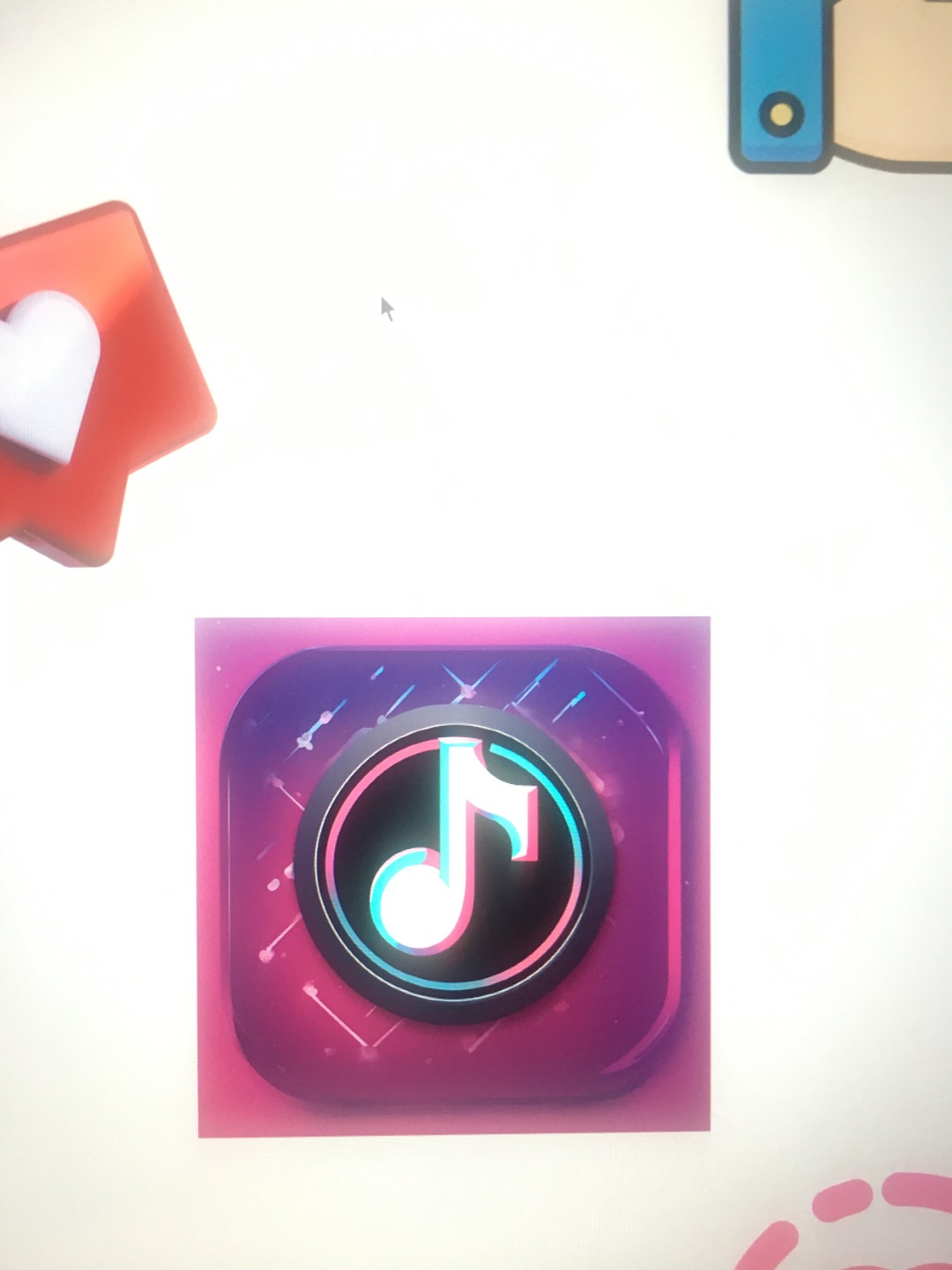 Digital Product Topper Logo Instagram for Cake Topper Instagram Like ...