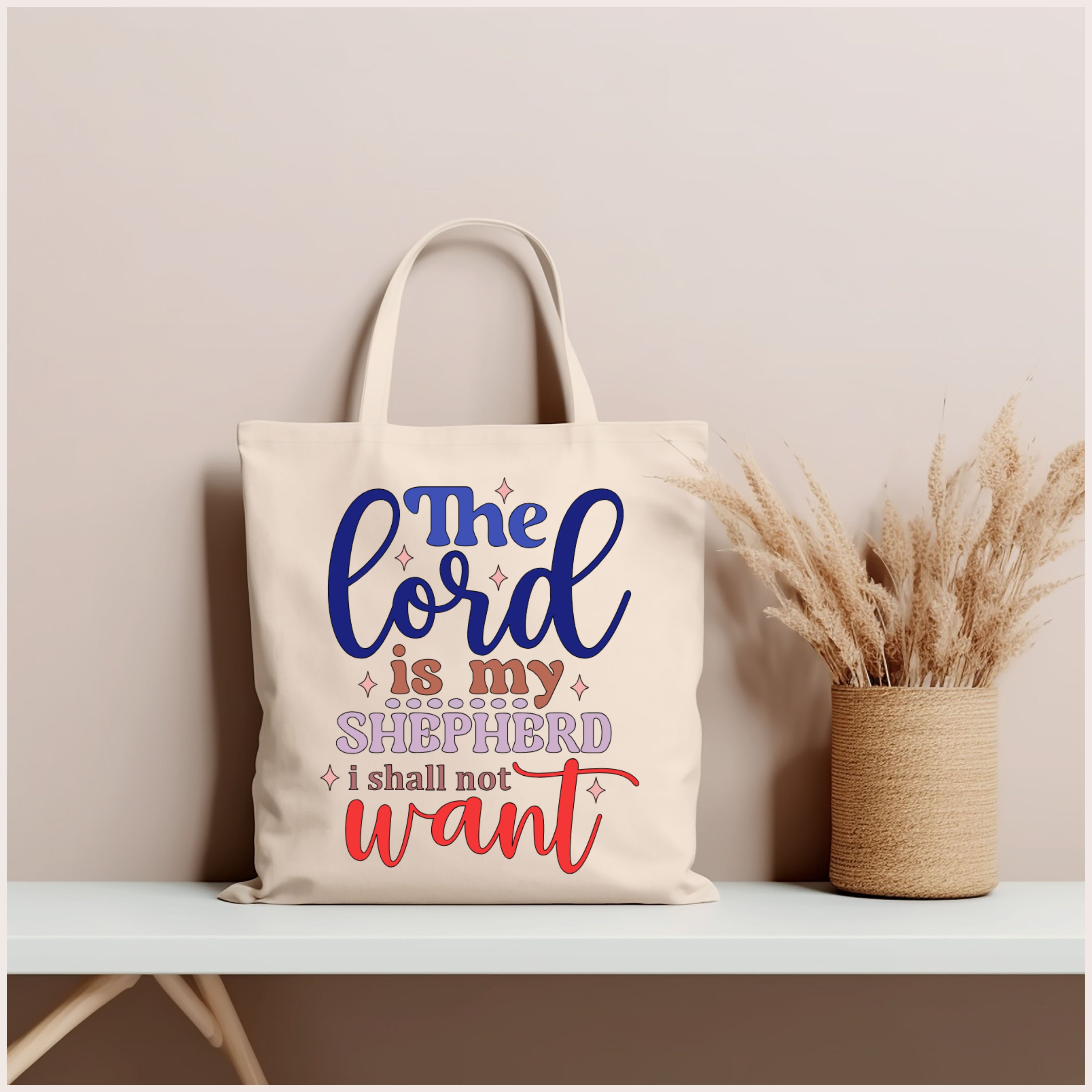 Christian Canvas Bags, Faith-based Tote Bag, Christian Gift Bag ...