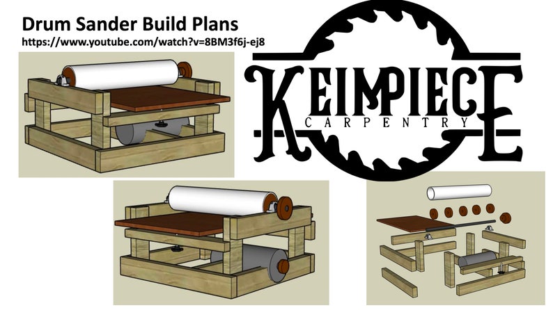 Drum Sander Build Plans - Etsy
