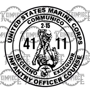 Infantry Officer Course Logo IOC Logo SVG and PNG - Etsy