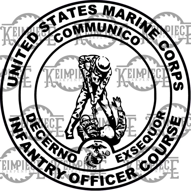 Infantry Officer Course Logo IOC Logo SVG and PNG - Etsy