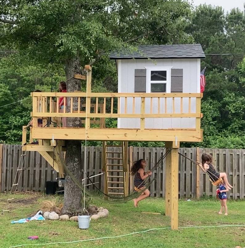Treehouse Build Plan - Etsy