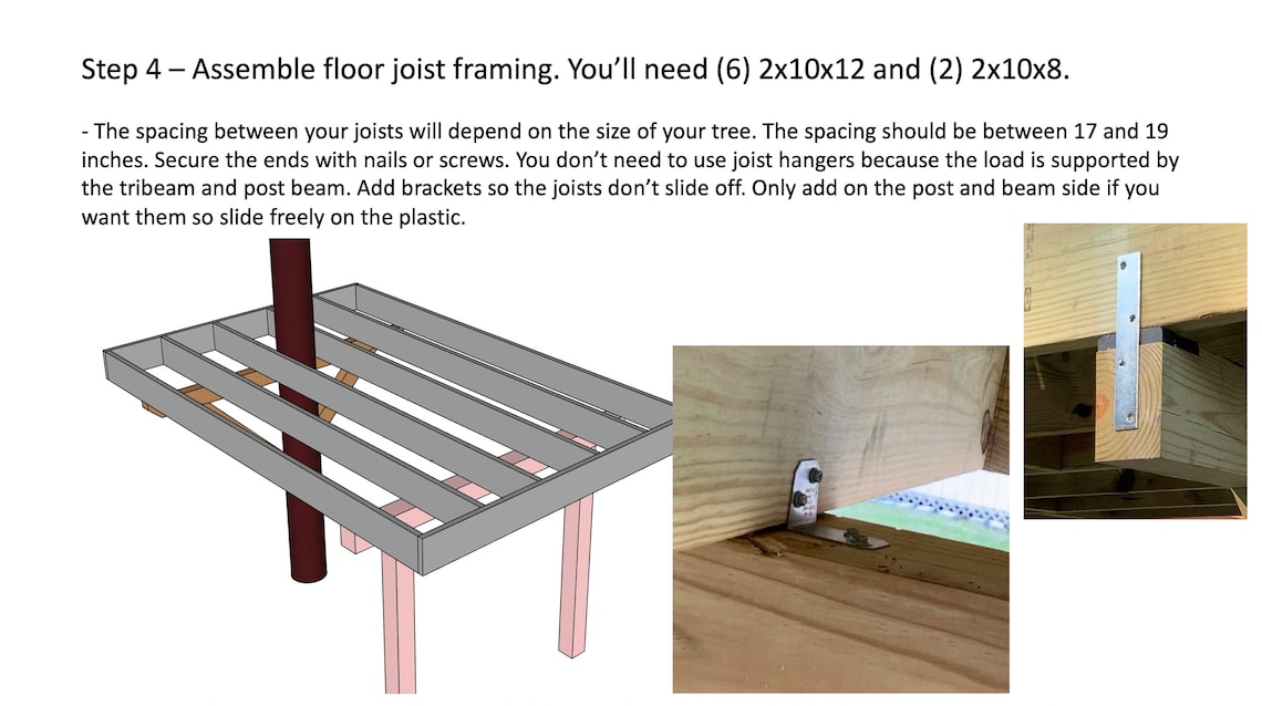 Treehouse Build Plan - Etsy