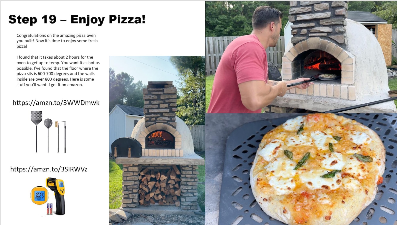 Pizza Oven Build Plans - Etsy