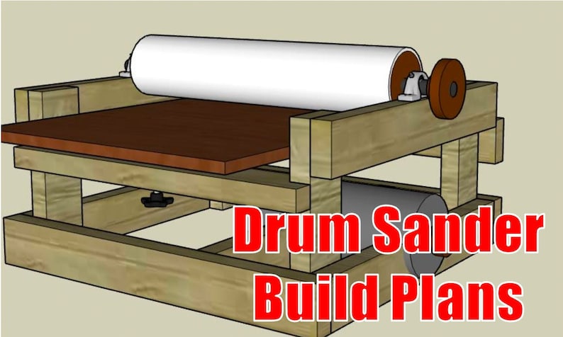 Drum Sander Build Plans - Etsy