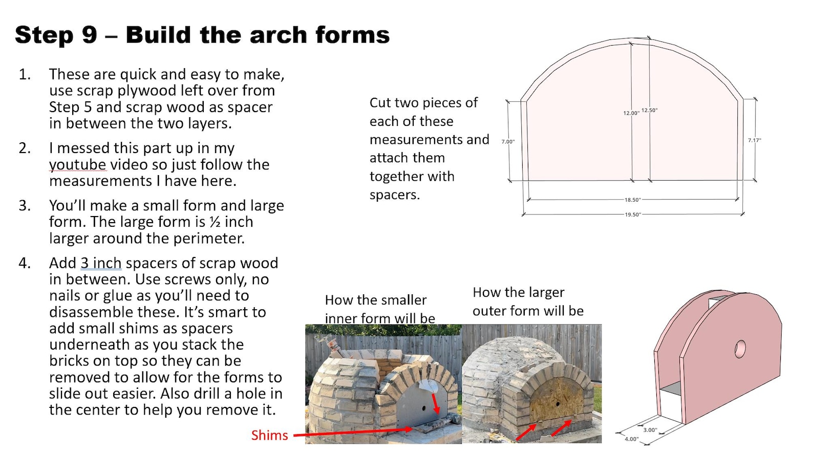 Pizza Oven Build Plans - Etsy