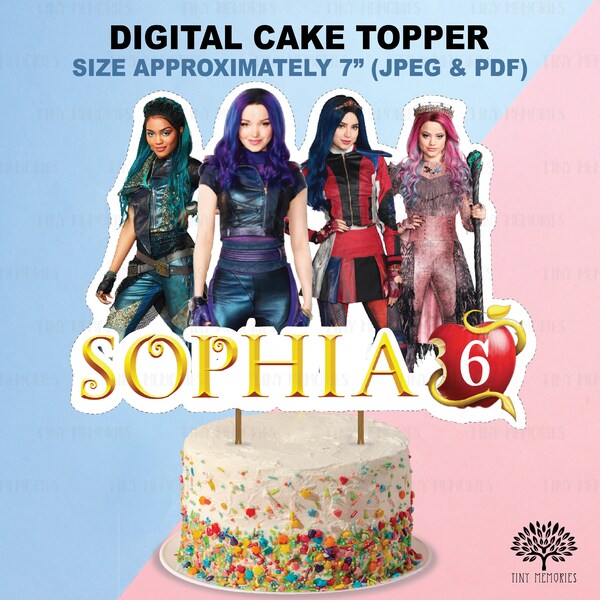 Descendants Cake - Etsy