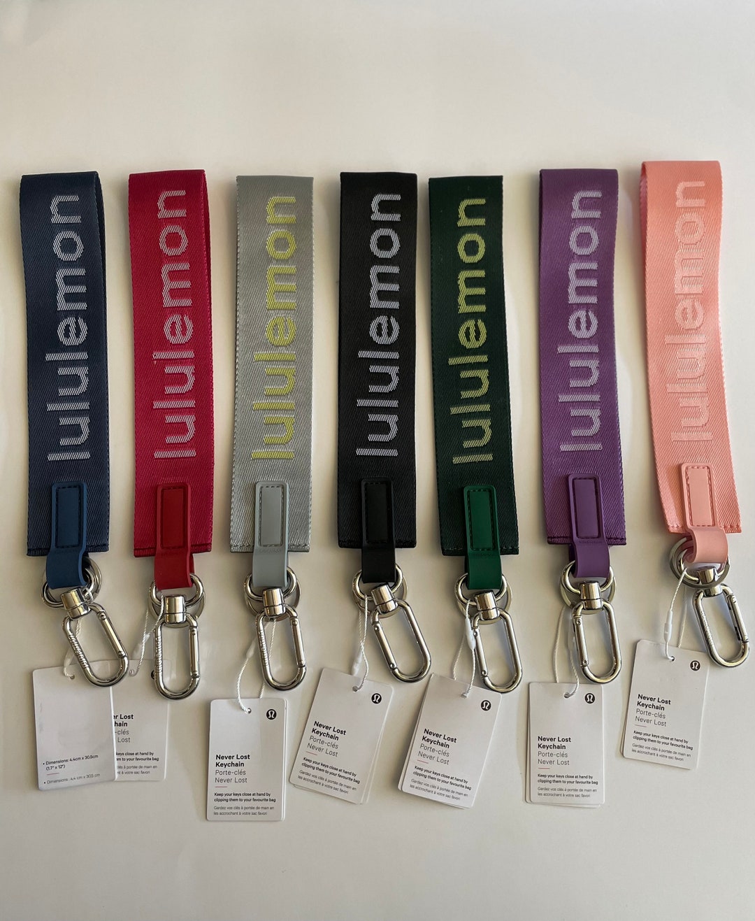 Lululemon Never Lost Keychain - Etsy Australia