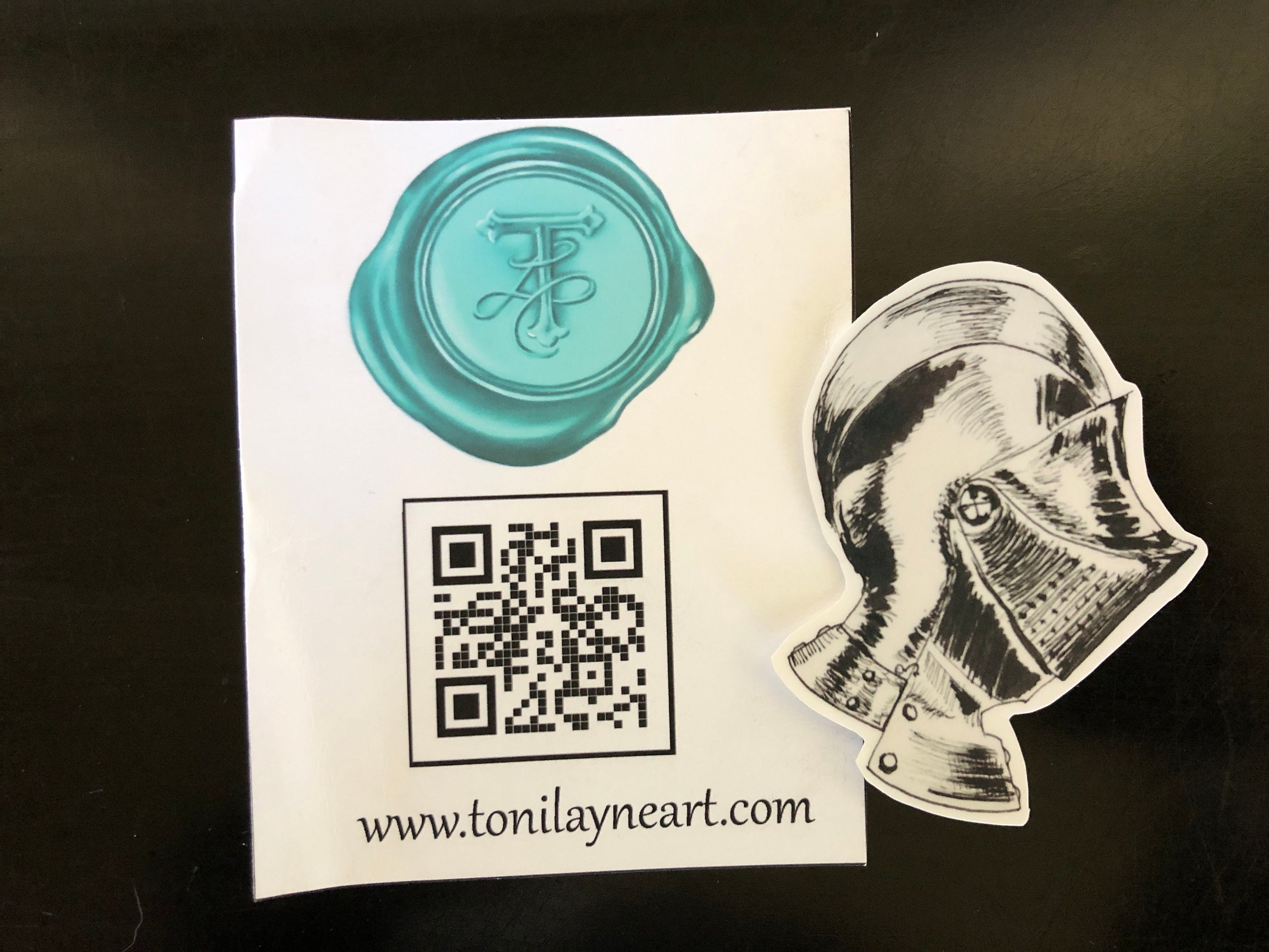 Medieval Knight Armor Helmet Sticker - Etsy