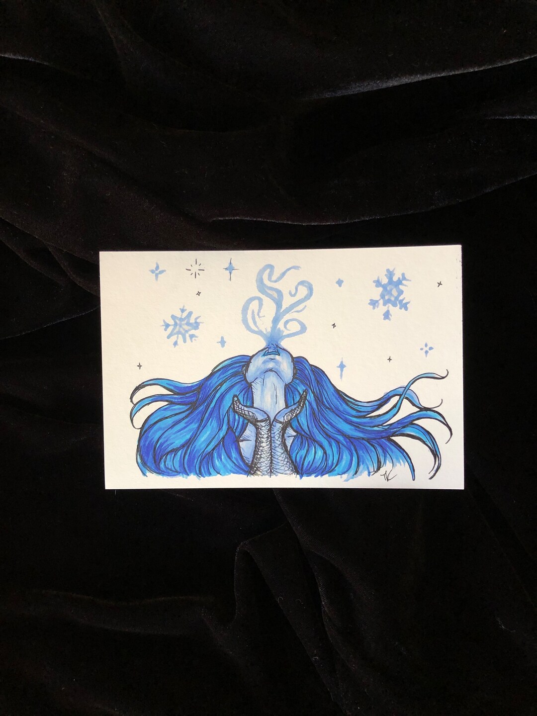 Miss Frost - Art Print - Etsy