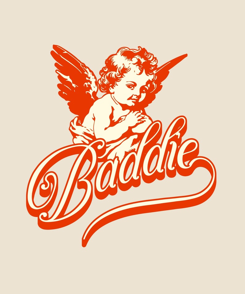 Angel Baddie Coquette Aesthetic Long Live Rad Women Rebel Mom Girl Gang ...