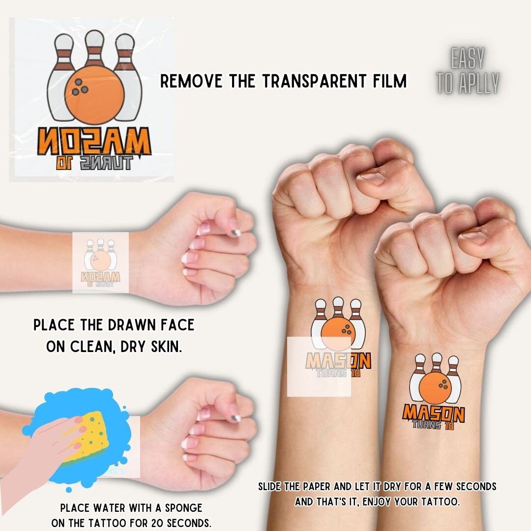 Bowling, Bowling Birthday, Bowling Tattoos, Bowling Party Favors ...