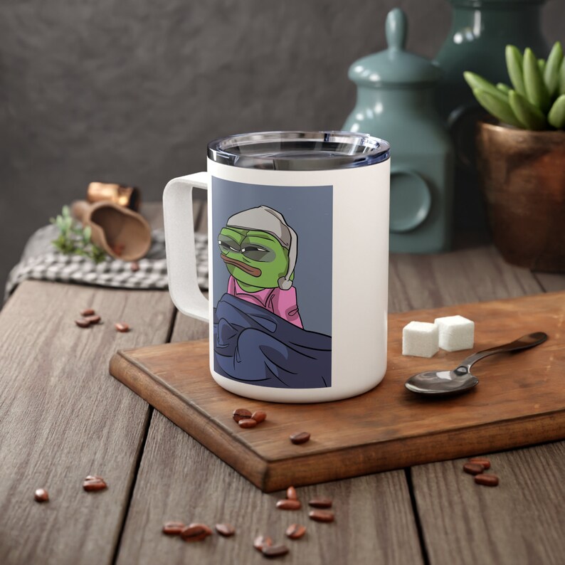 Sleepy Pepe Meme Coffee Mug 10oz - Etsy