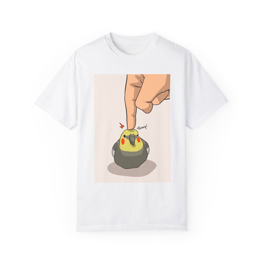 Got Booped, Funny Bird Meme Unisex Garment-dyed T-shirt - Etsy
