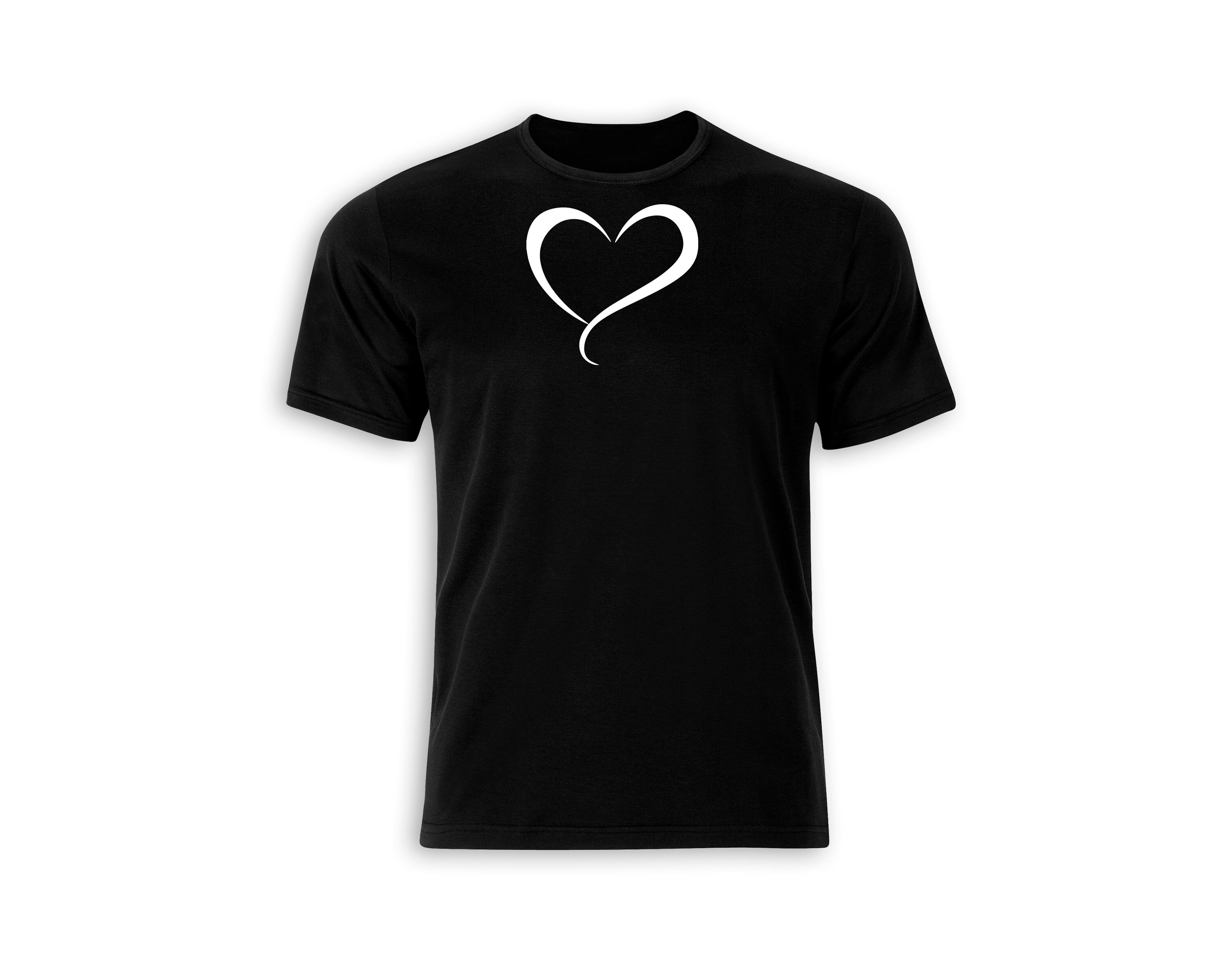 Open Heart. Printable Heart. Digital Heart. Heart on a T-shirt, Glass ...