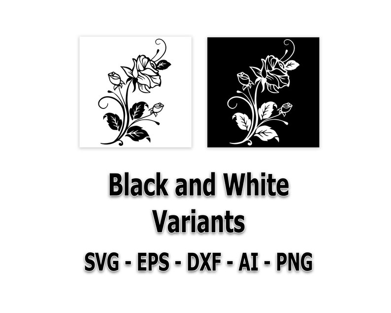 Flowers SVG. Printed Flowers. Flowers SVG for Cricut. Print Flowers on ...