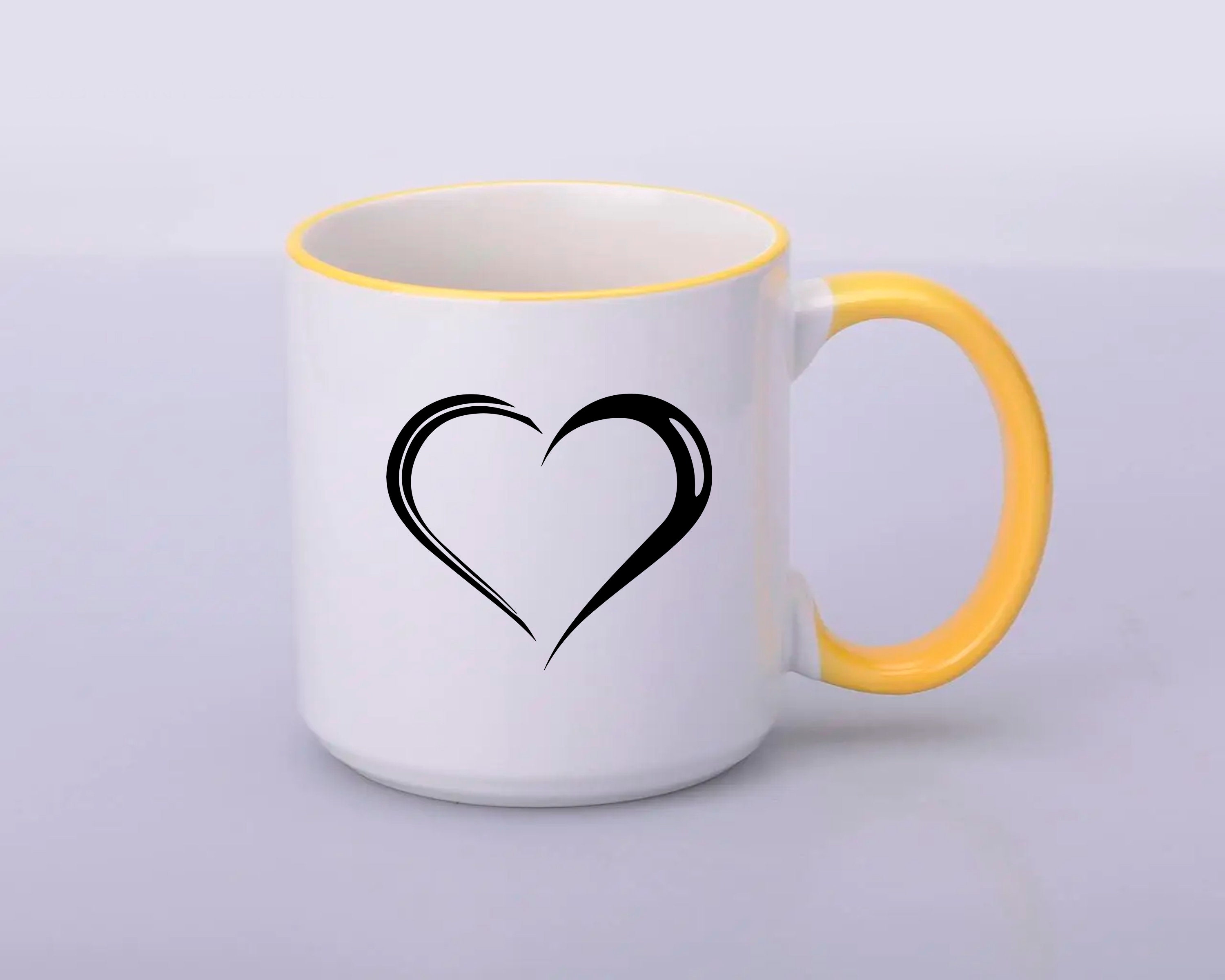 Open Heart. Printable Heart. Digital Heart. Heart on a - Etsy