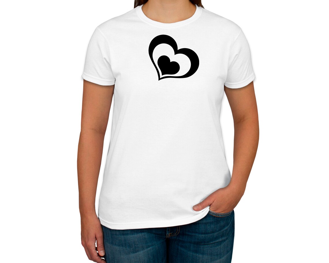 Open Heart. Printable Heart. Digital Heart. Heart on a - Etsy