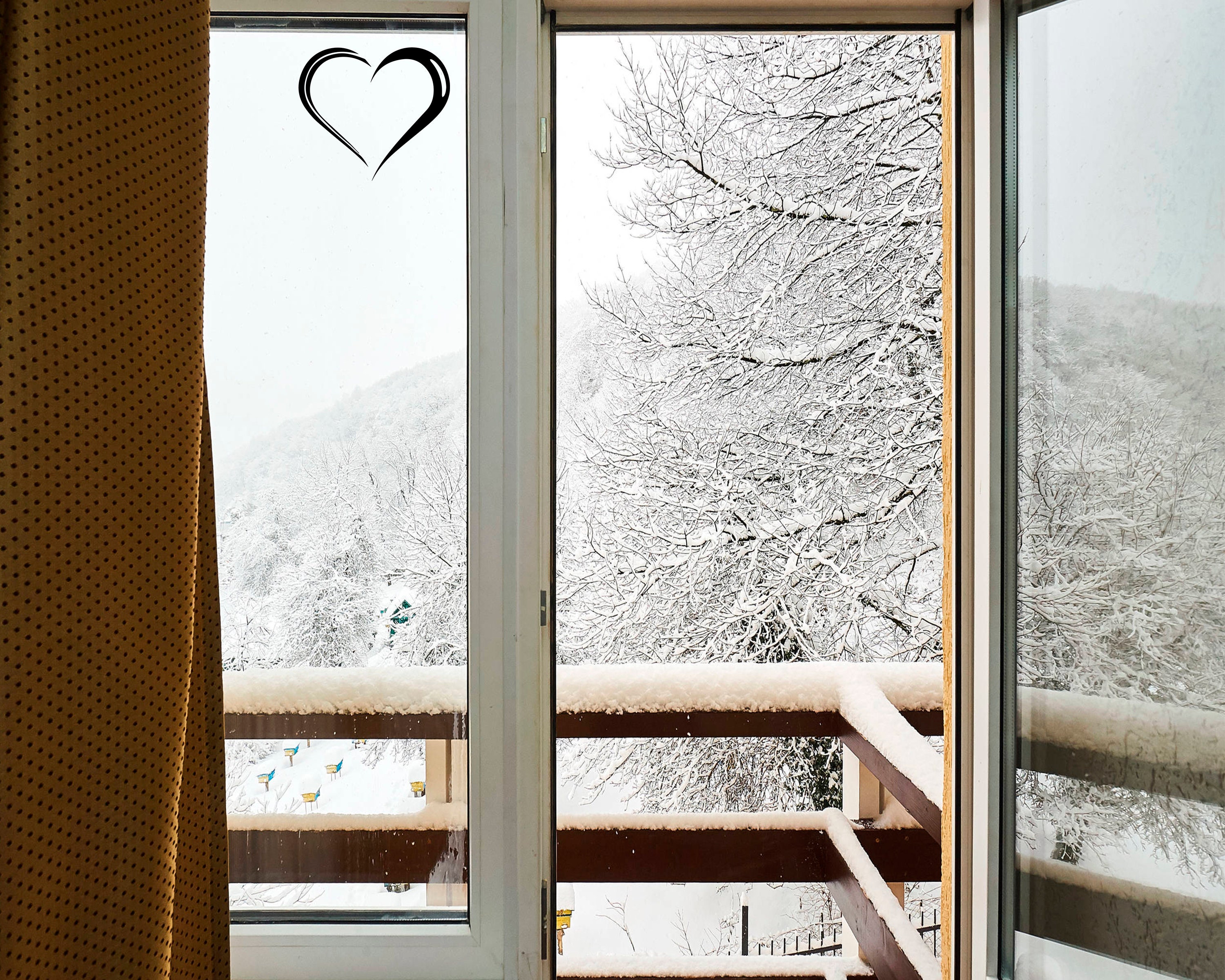 Open Heart. Printable Heart. Digital Heart. Heart on a - Etsy