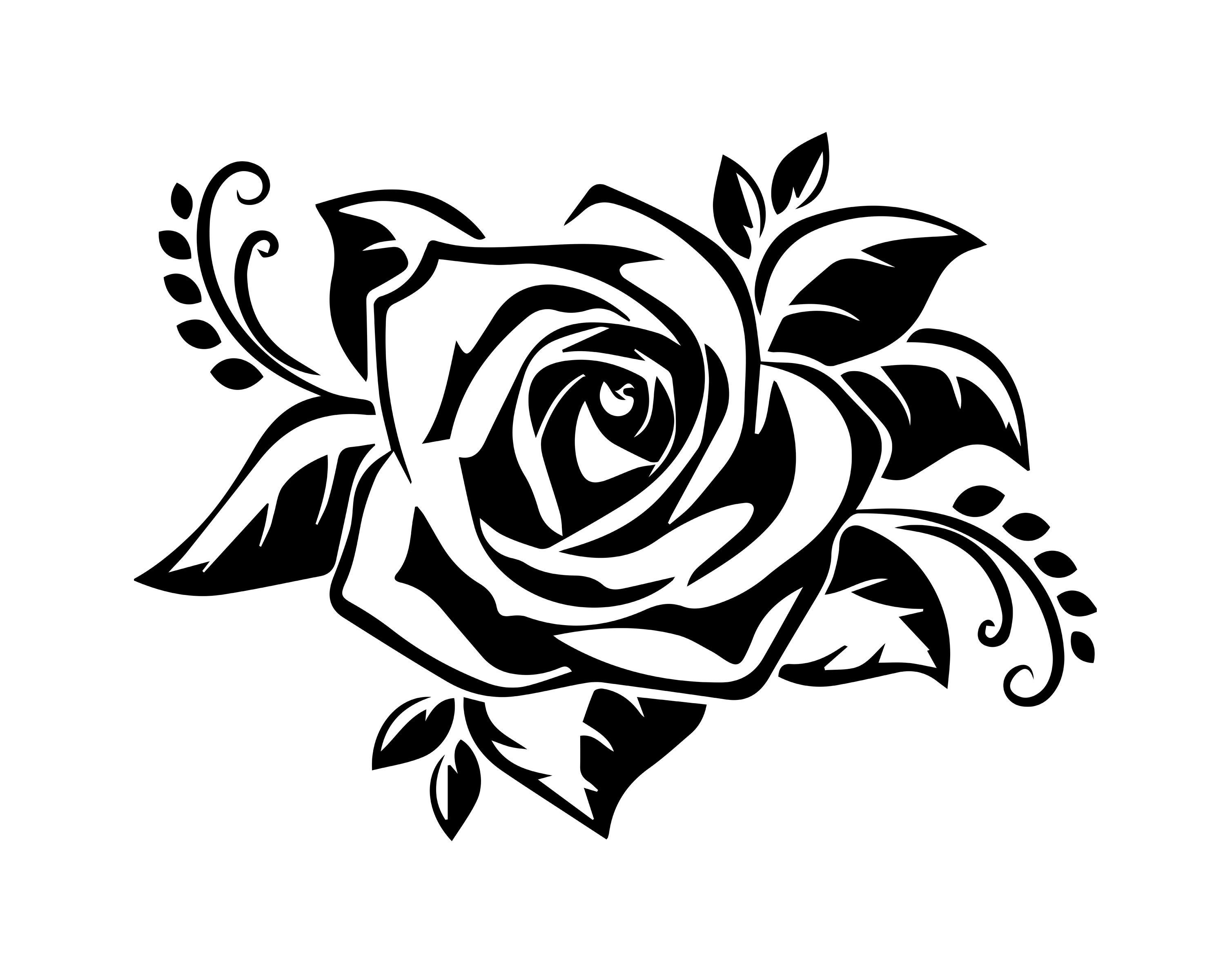 Flowers SVG. Printed Flowers. Flowers SVG for Cricut. Print Flowers on ...